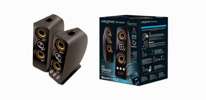 Nuevos altavoces bluetooth inalámbricos T50 Wireless de Creative.