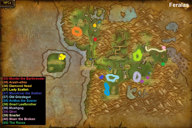 WoW Rare Spawns: March 2012