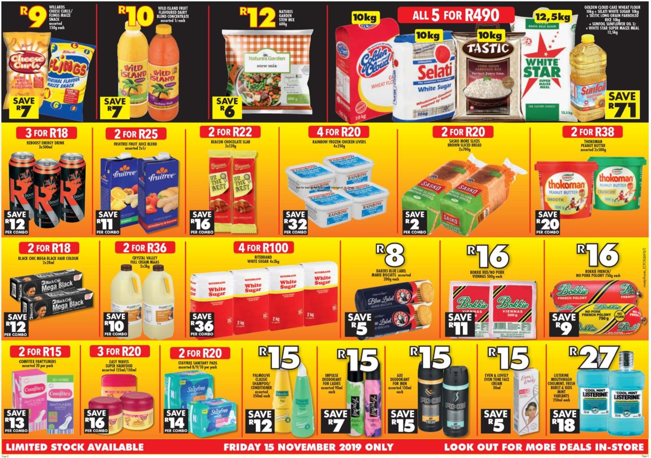 Eastern Cape Shoprite Big Red Friday 15 November 2019