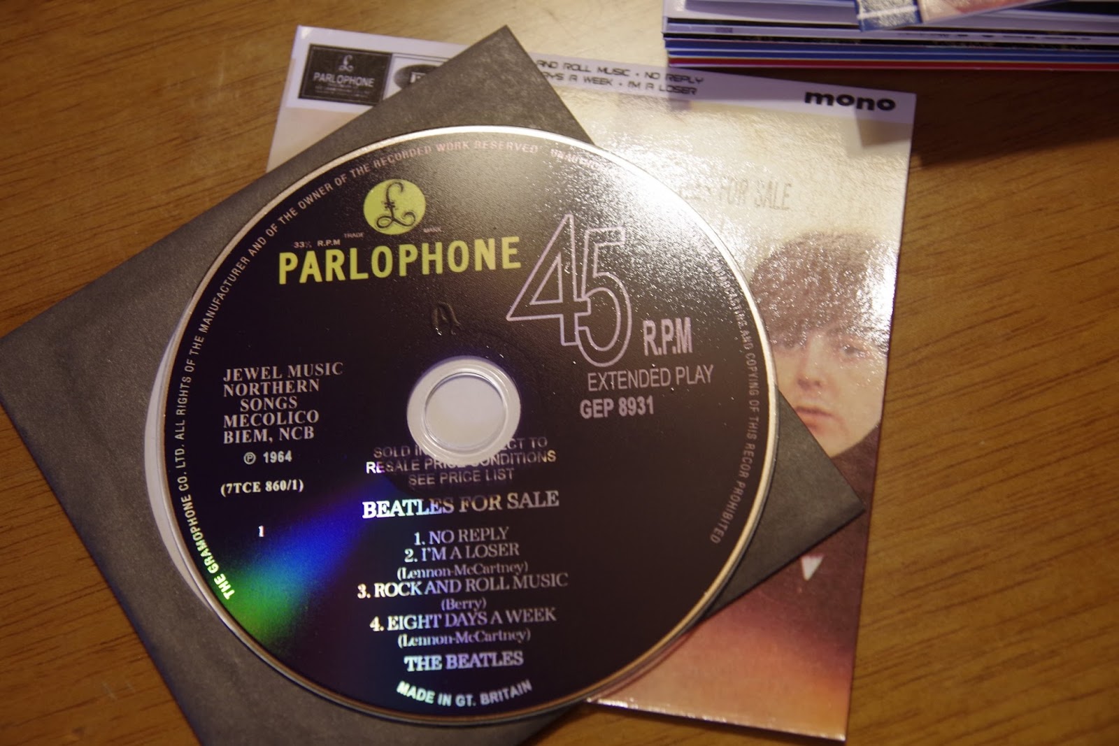 Beatle Collector: THE BEATLES - TUBE CUT COLLECTION ARCHIVES MINI LP ...