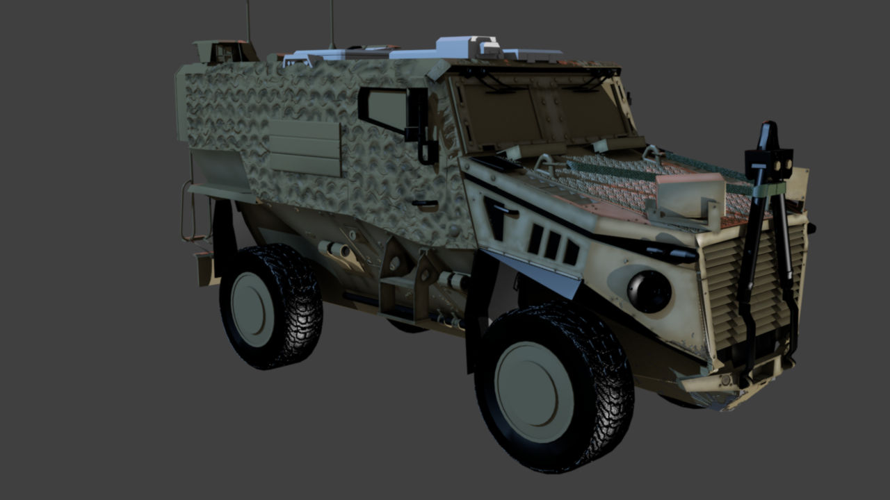 内装付き戦車を実装の Arma 3 用 MOD Burnes Armories で Foxhound 装甲車など開発中 | 弱者の日記 ...