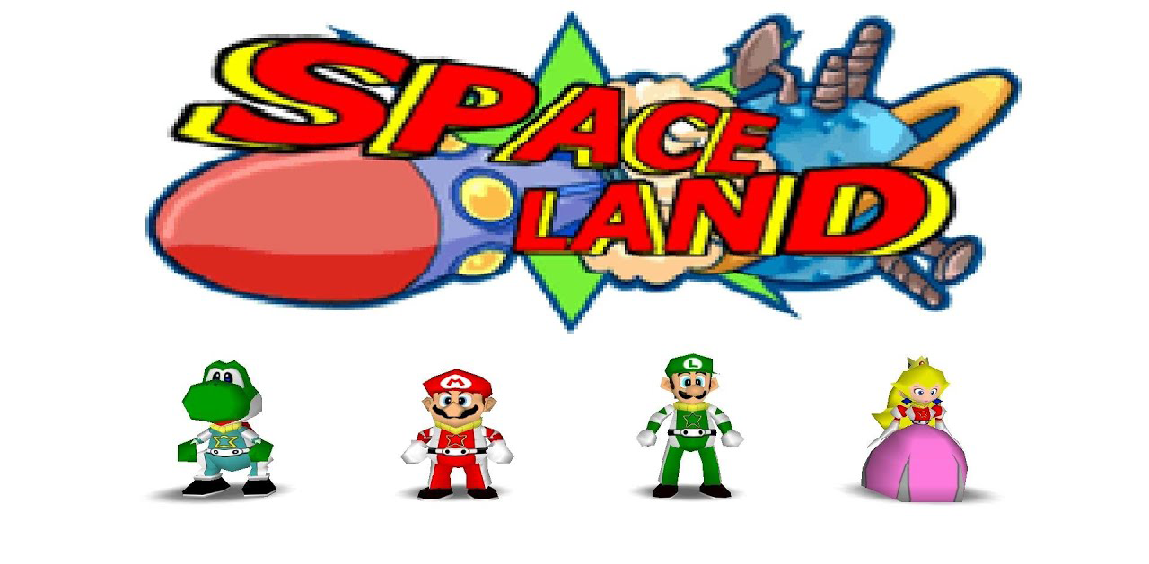 Space Land: uma empolgante festa espacial em Mario Party 2 (N64 ...