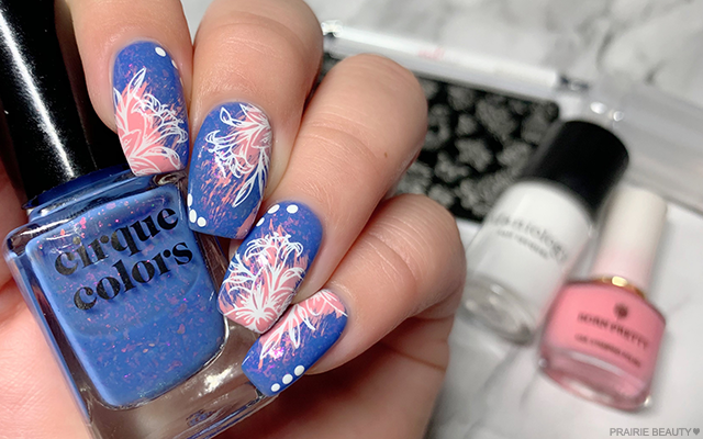 NAIL ART: Abstract Floral Summer Nails - Prairie Beauty