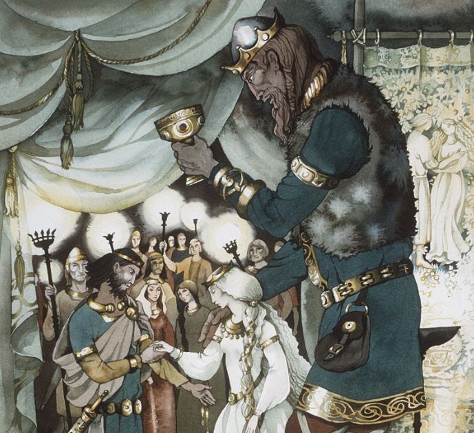 Anniceris: Prydain IX Le mariage de Branwen fille de Llyr