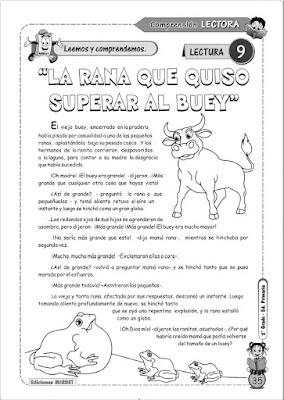 Cuaderno de Trabajo COMPRENSIÓN LECTORA para 2º Primaria (II TOMO)