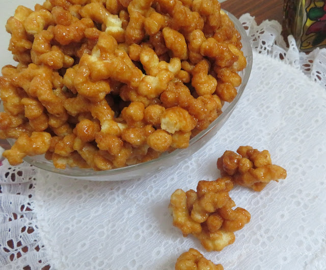 Caramel Popcorn Twists | The English Kitchen