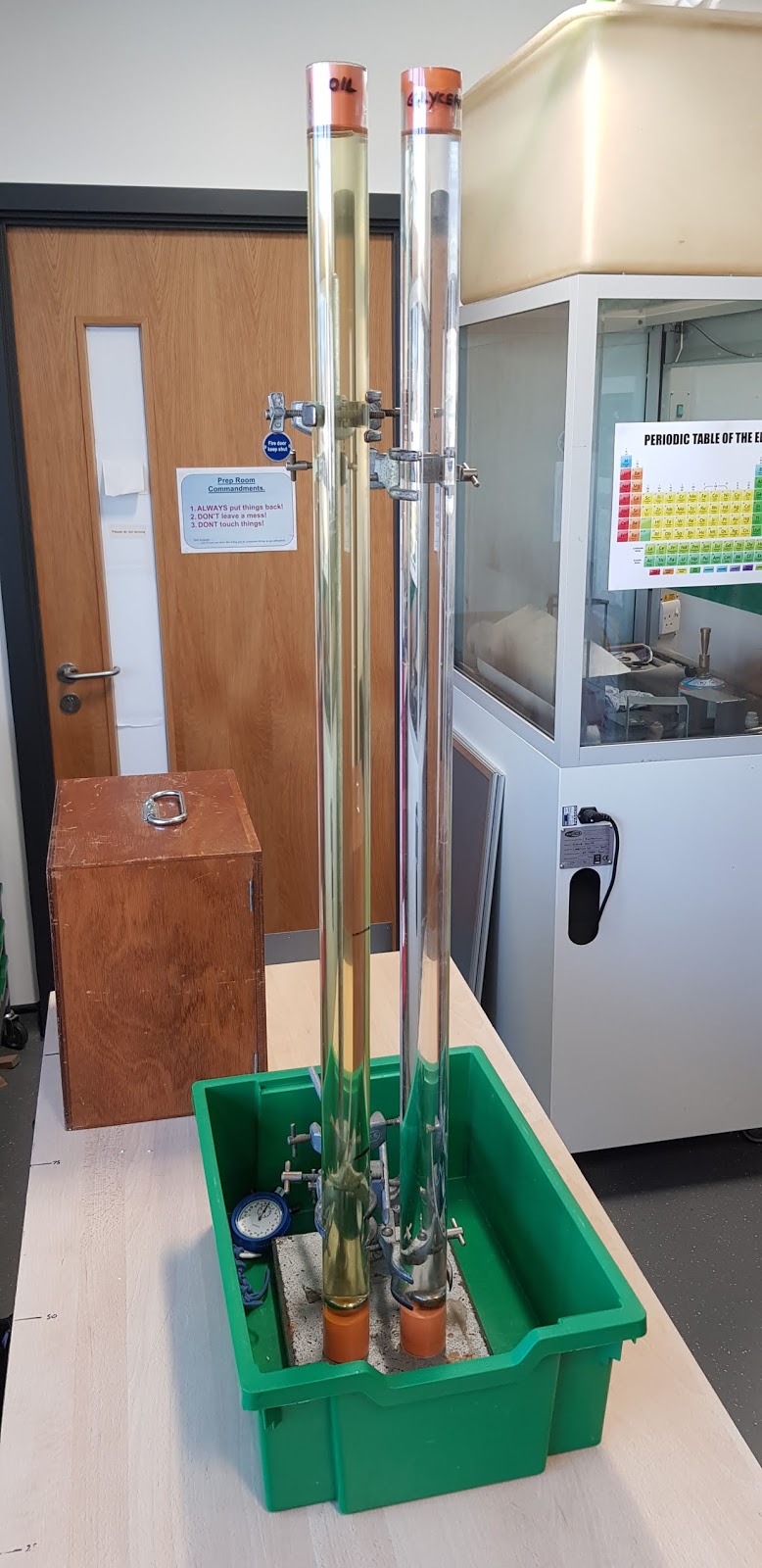 Philosopher in Physics: Oil Drop Tubes