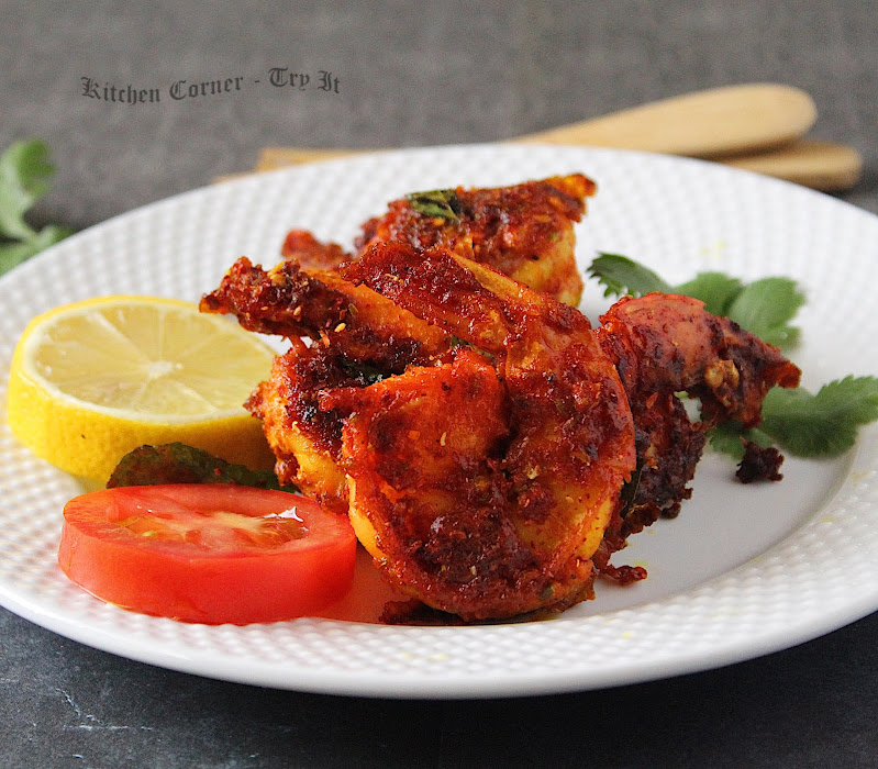 Spicy Prawns Fry Recipe/Nadan Chemmeen Varuthathu