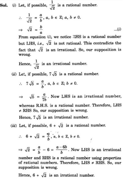 NCERT Solutions for Chapter 1 Real Numbers Class 10 Maths