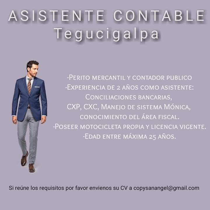 Asistente Contable - Tegucigalpa