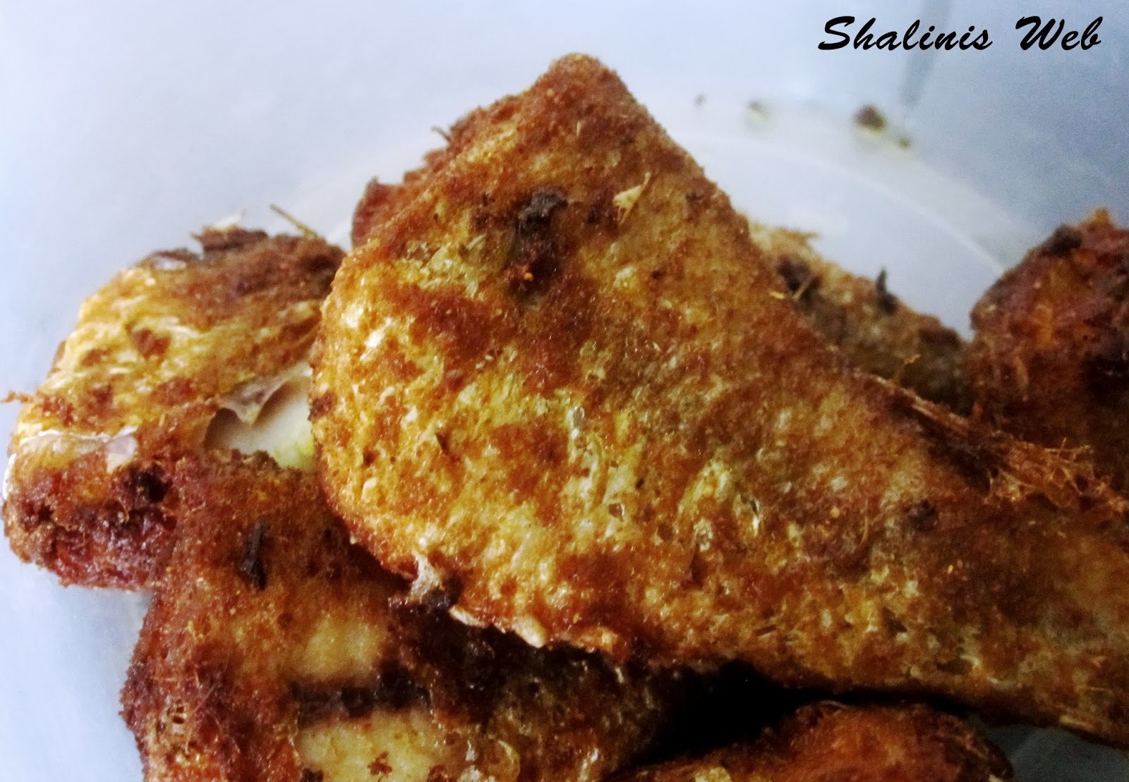 Shalini's Web: Spicy Fish Fry