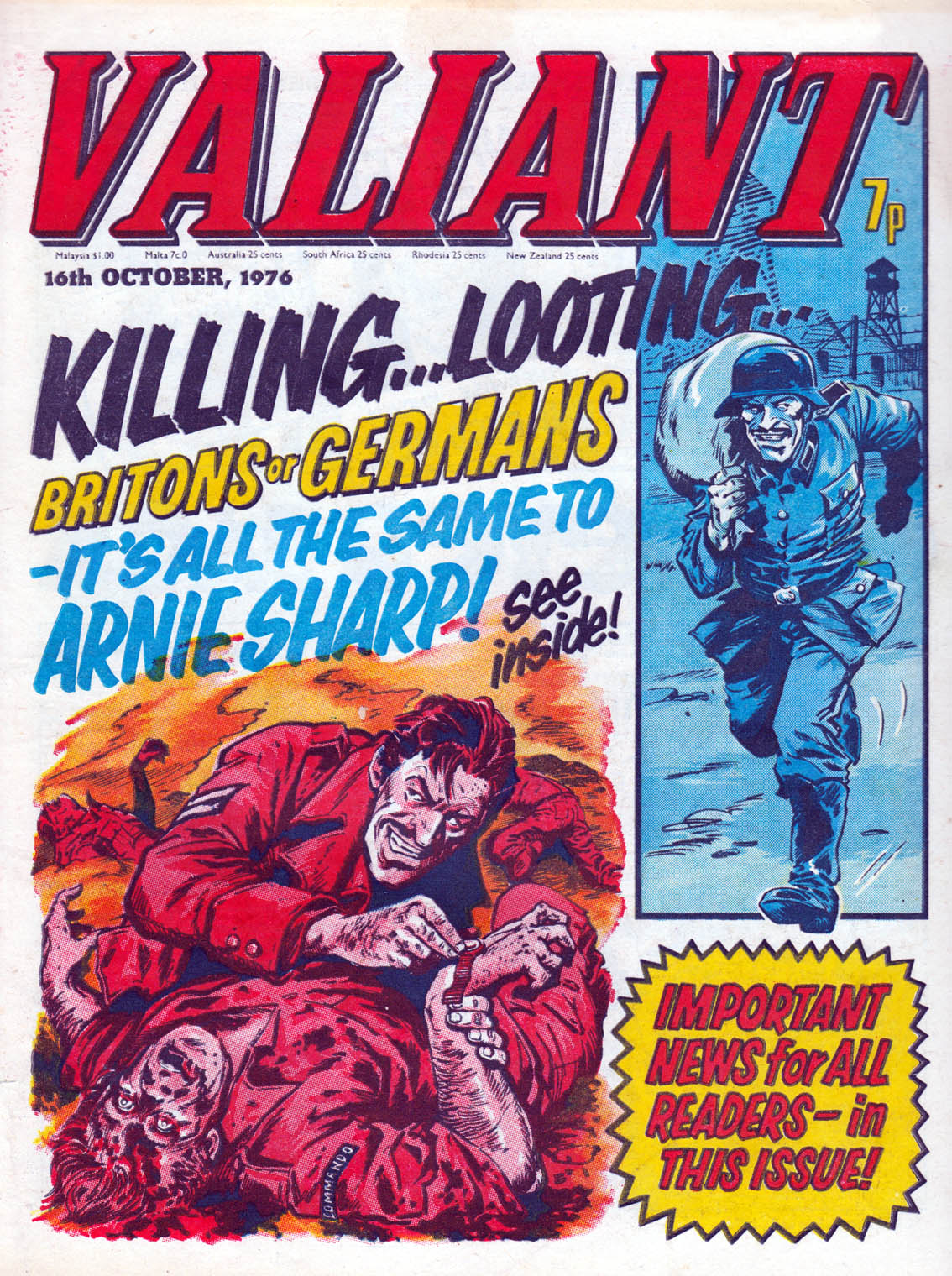 BLIMEY! The Blog of British Comics: Promoting VALIANT in 1962