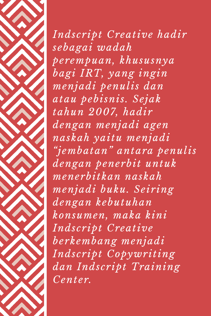 7 kunci kesuksesan Indari dalam membangun bisnisnya