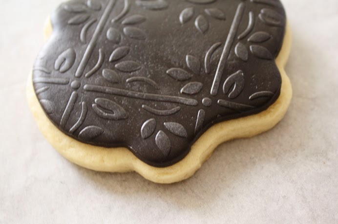 Textured Owls Cookie Tutorial