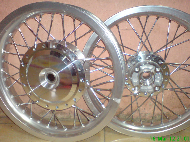 Velg Champ Silver Ring 14 buat Vario/Beat/Scoopy | Velg Motor Murah