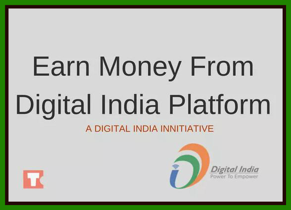 Get Free Online Registration & Earn Money In Digitize India Platform