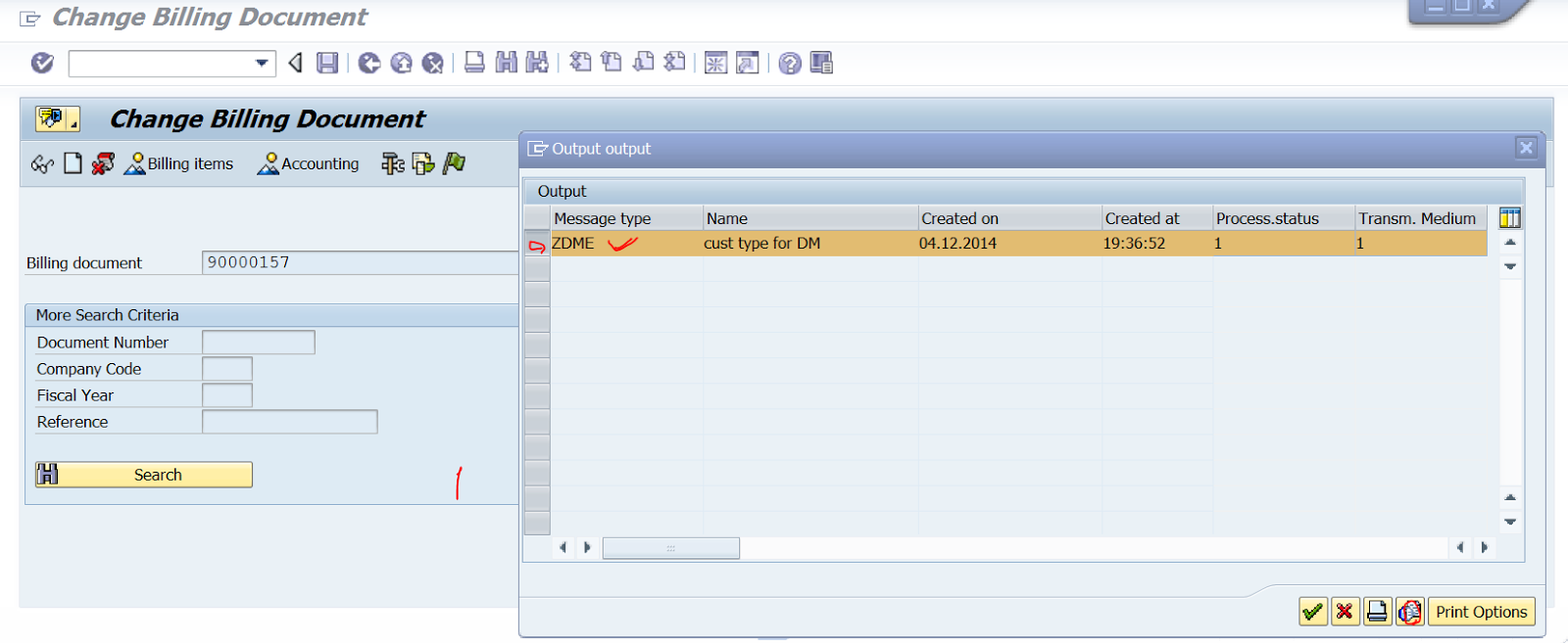 Techsap Creating A New Billing Output Type And Assigning It To The Output Determination