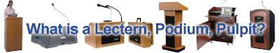 Lectern vs. Podium: Definitions of Both - AmpliVox Sound Systems Blog