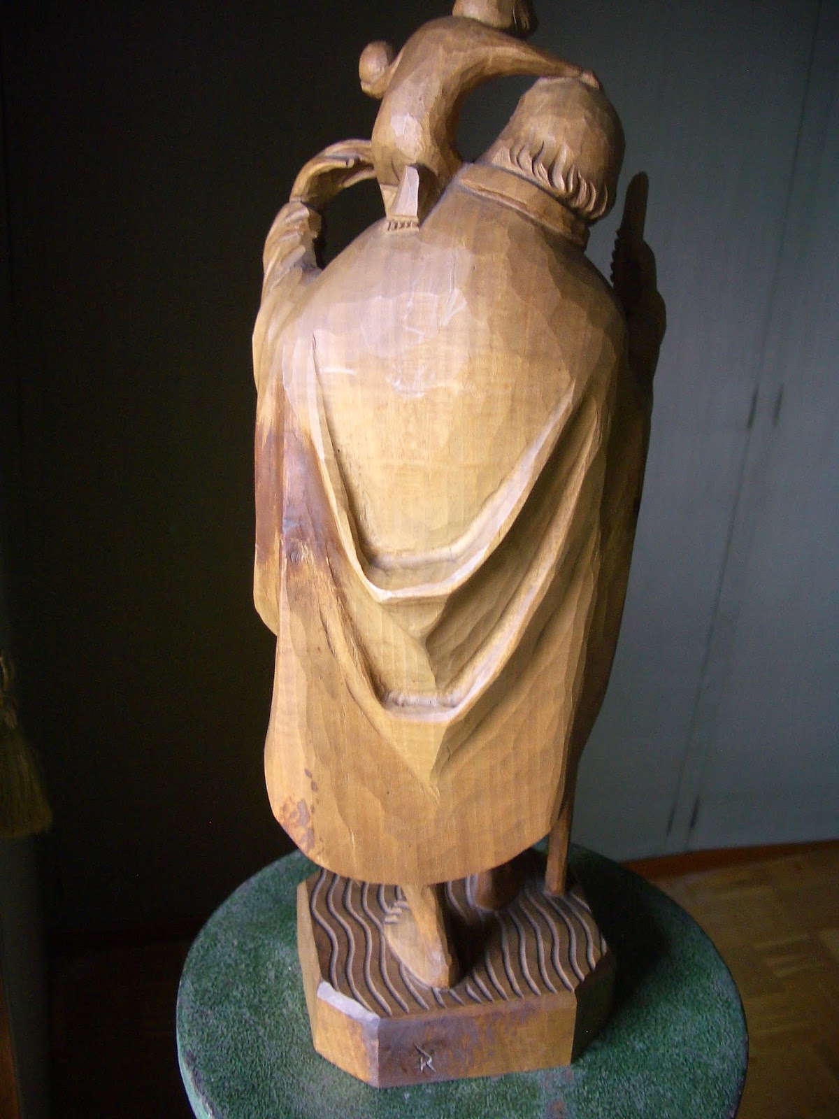 ARTÍCULOS RELIGIOSOS Y ANTIGÜEDADES LOW COST: SAN CRISTOBAL/ Talla de ...