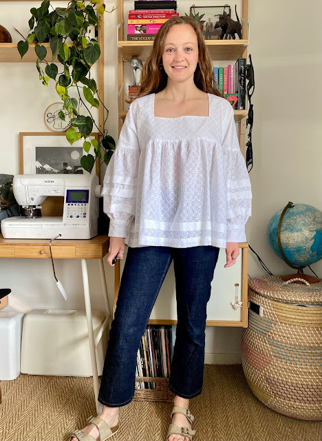 Diary of a Chain Stitcher : Broderie Anglaise Coeli Blouse