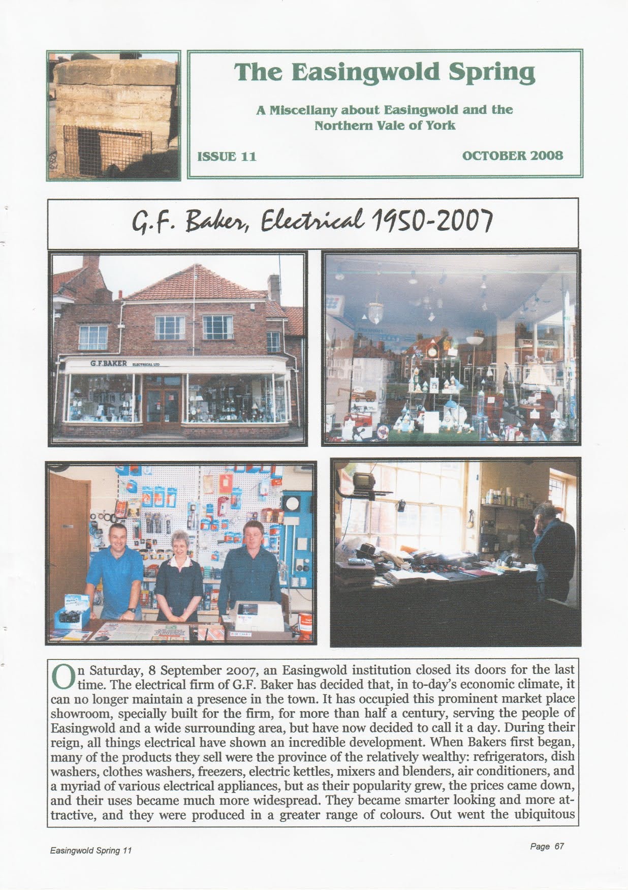 Easingwold u3a History & Heritage Blog: Easingwold History FaceBook ...