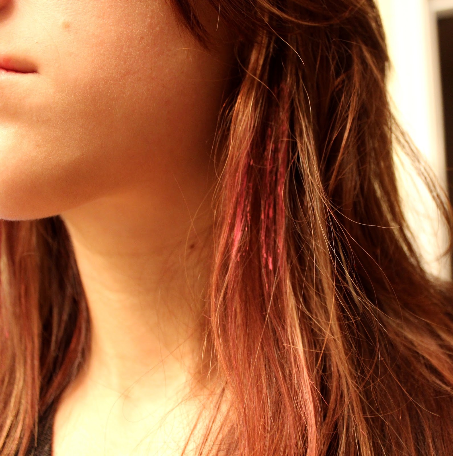 love, elizabethany: pinspired: hair chalking is a bust! for brunettes