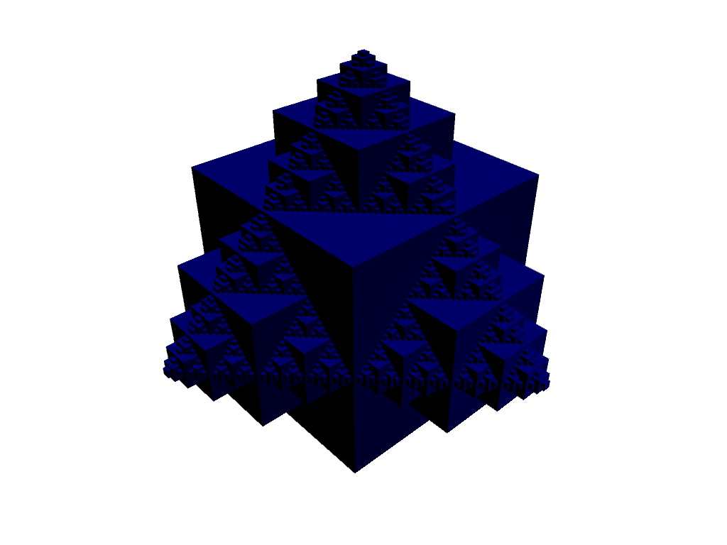 EZ - IMM 211: Assignment #1: Create a Model Using Maya Primitives (Fractal)