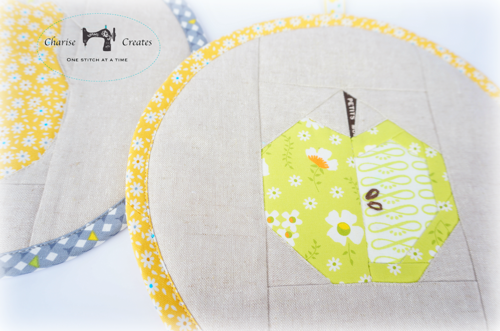 Apple and Pear ~ Free Paper Piecing Patterns! | Charise Creates ...