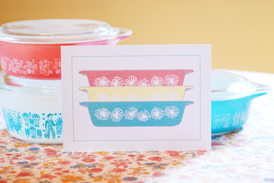 The Pyrex Collective: New Pyrex Illustrations