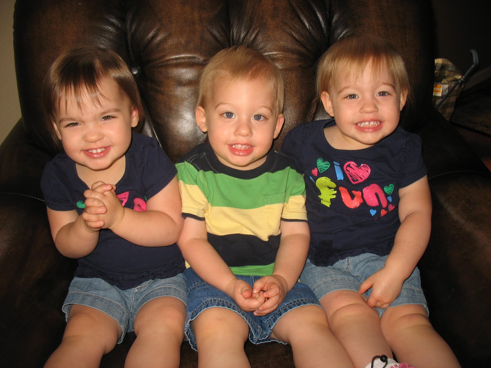 Burcham Triplets: A Day In the Life of Triplets