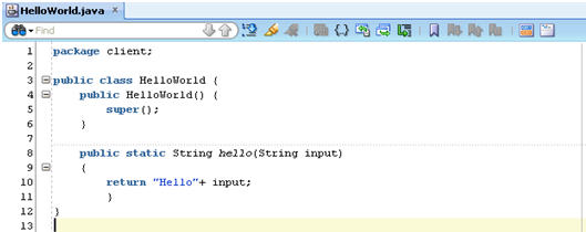 Osb 11g Simple Java Callout Example Oracle Fusion Middleware Blog