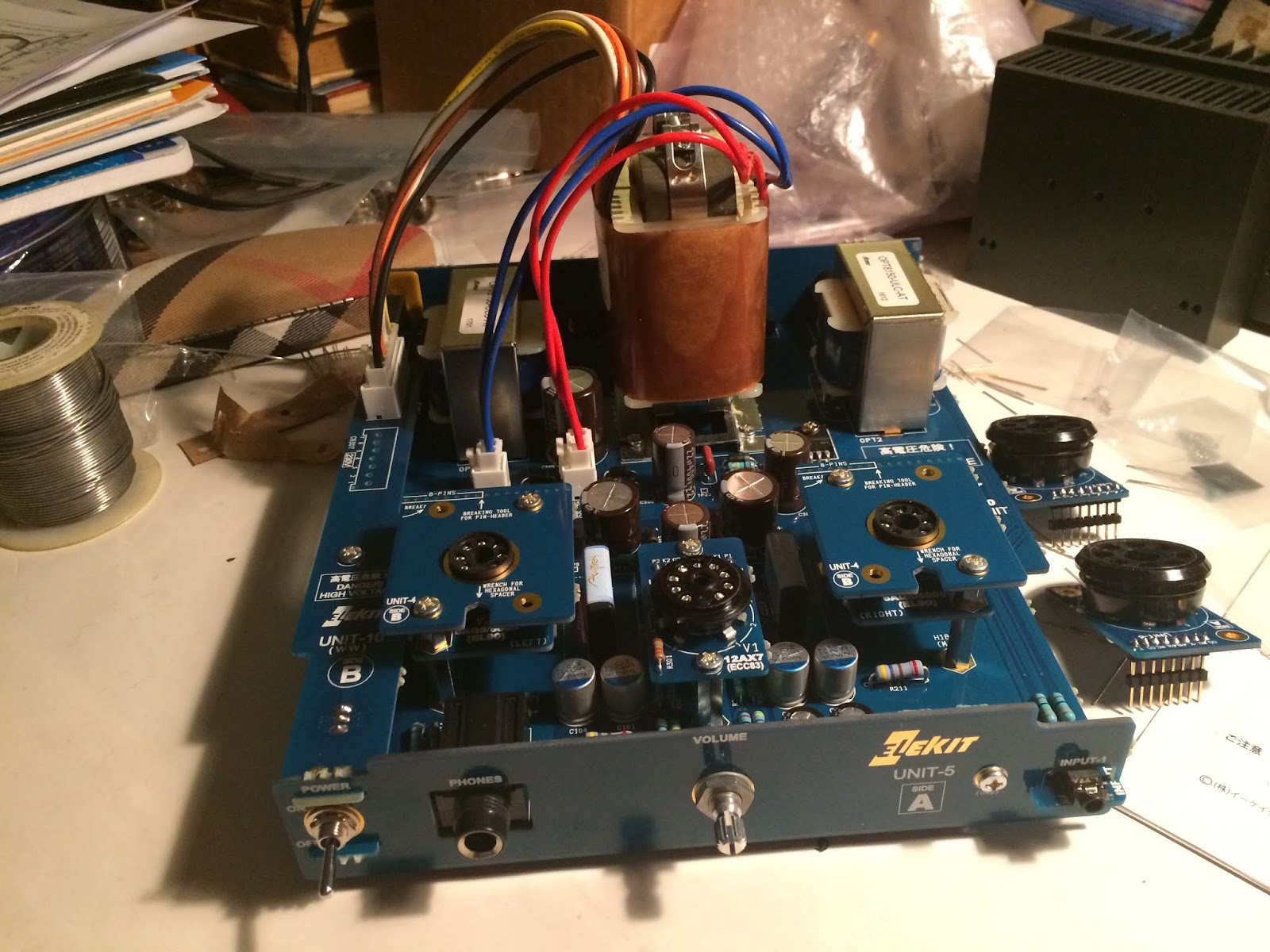 Doctorjohn Cheaptubeaudio: Audio Reviews and More: Elekit TU-8150 6V6 6AQ5