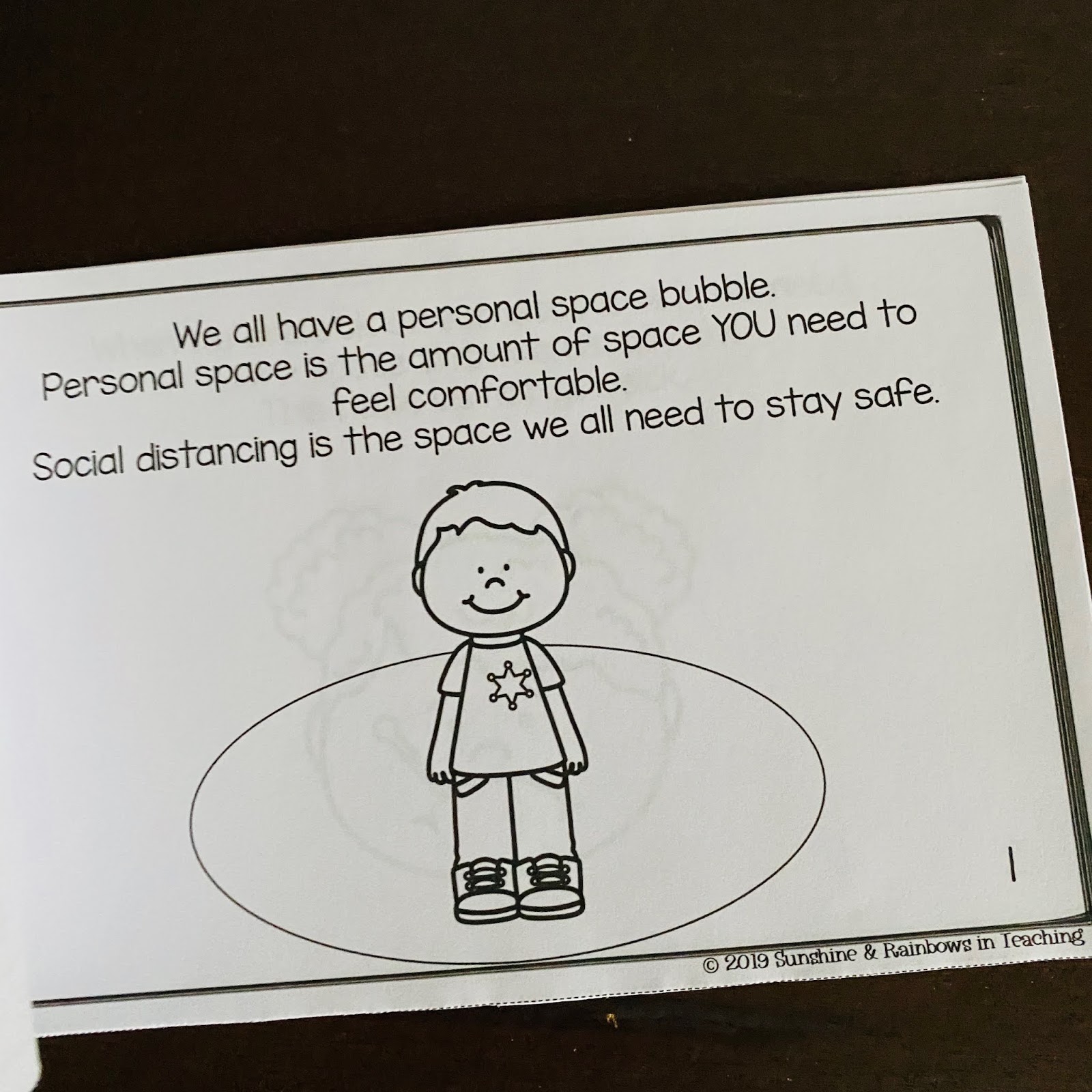 Personal Space in the Classroom | Sunshine and Rainbows in Teaching