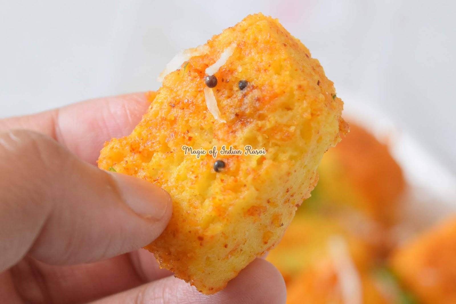 Tam Tam Khaman Dhokla Recipe | Magic of Indian Rasoi