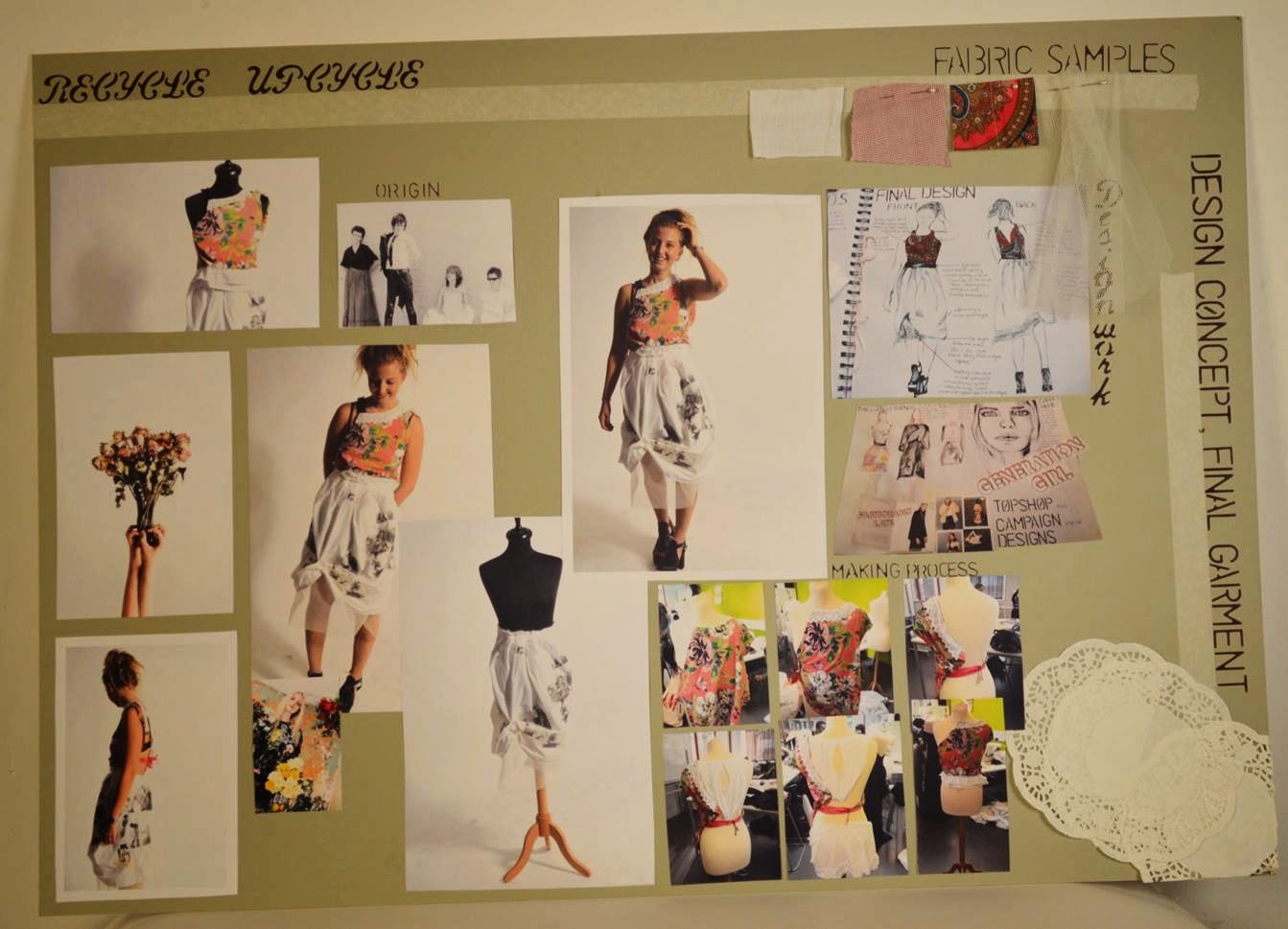 Online Portfolio: BA (Hons) Fashion (W230)