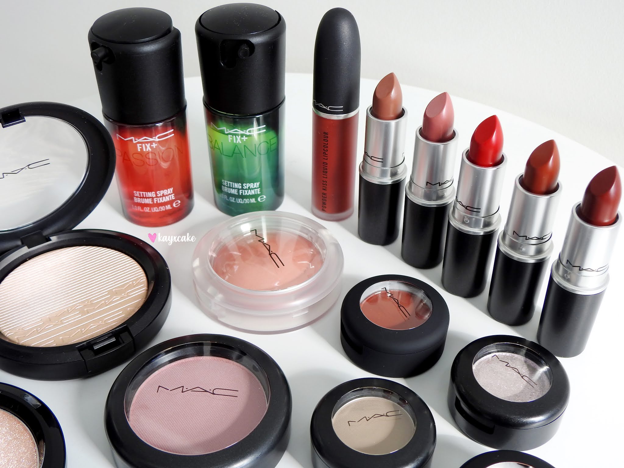 My Mac Makeup Collection