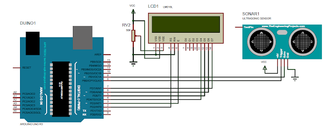 Koneksi Arduino UNO dengan LCD