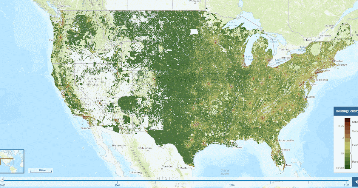 Mapping land use scenarios