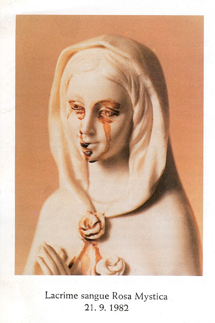 Rosa Mystica llorando Sangre | Directorio de la Iglesia Católica