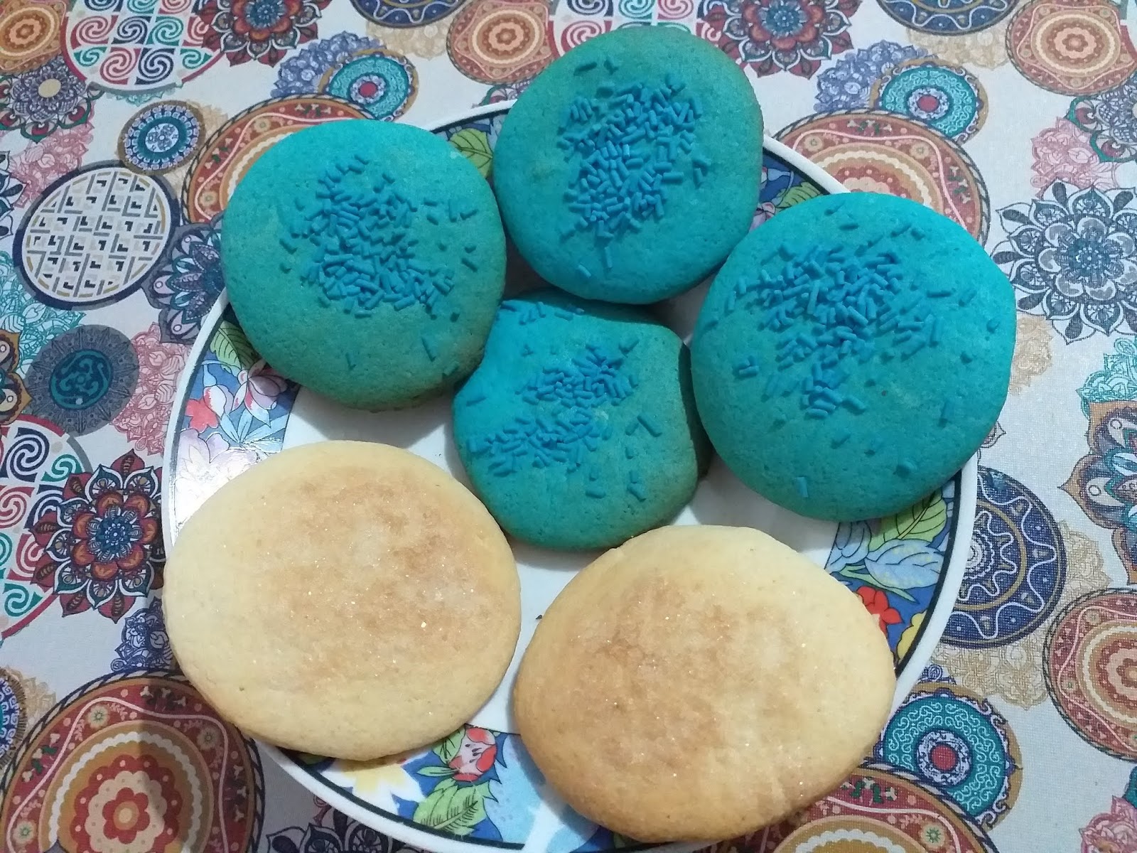 Dulces Almohaditas - Repostería Sol Bellesi : Galletas azules