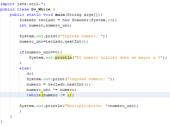 Ciclo Do-While en Java