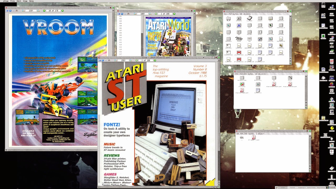 Atari ST games website: Atari ST magazines