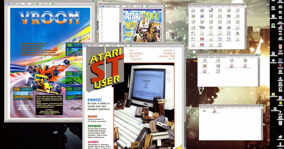 Atari ST games website: Atari ST magazines