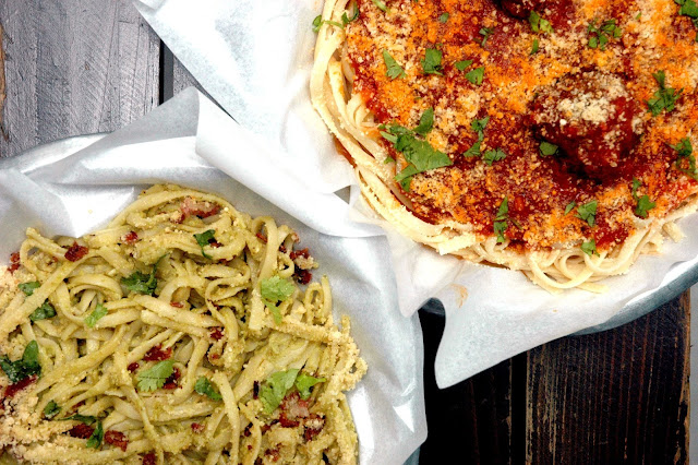 DUDE FOR FOOD: Quadruple Your Pasta Pleasure with Army Navy Burger ...