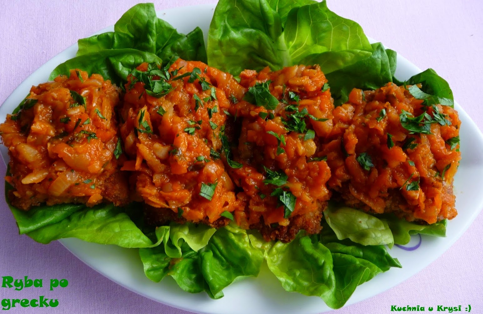 Ryba po Grecku Recipe | Recipes Tab