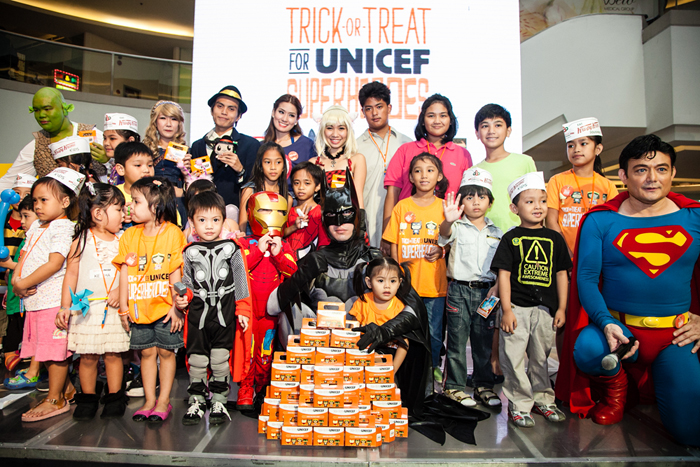 Forty Weeks: Event: Trick or Treat for Unicef