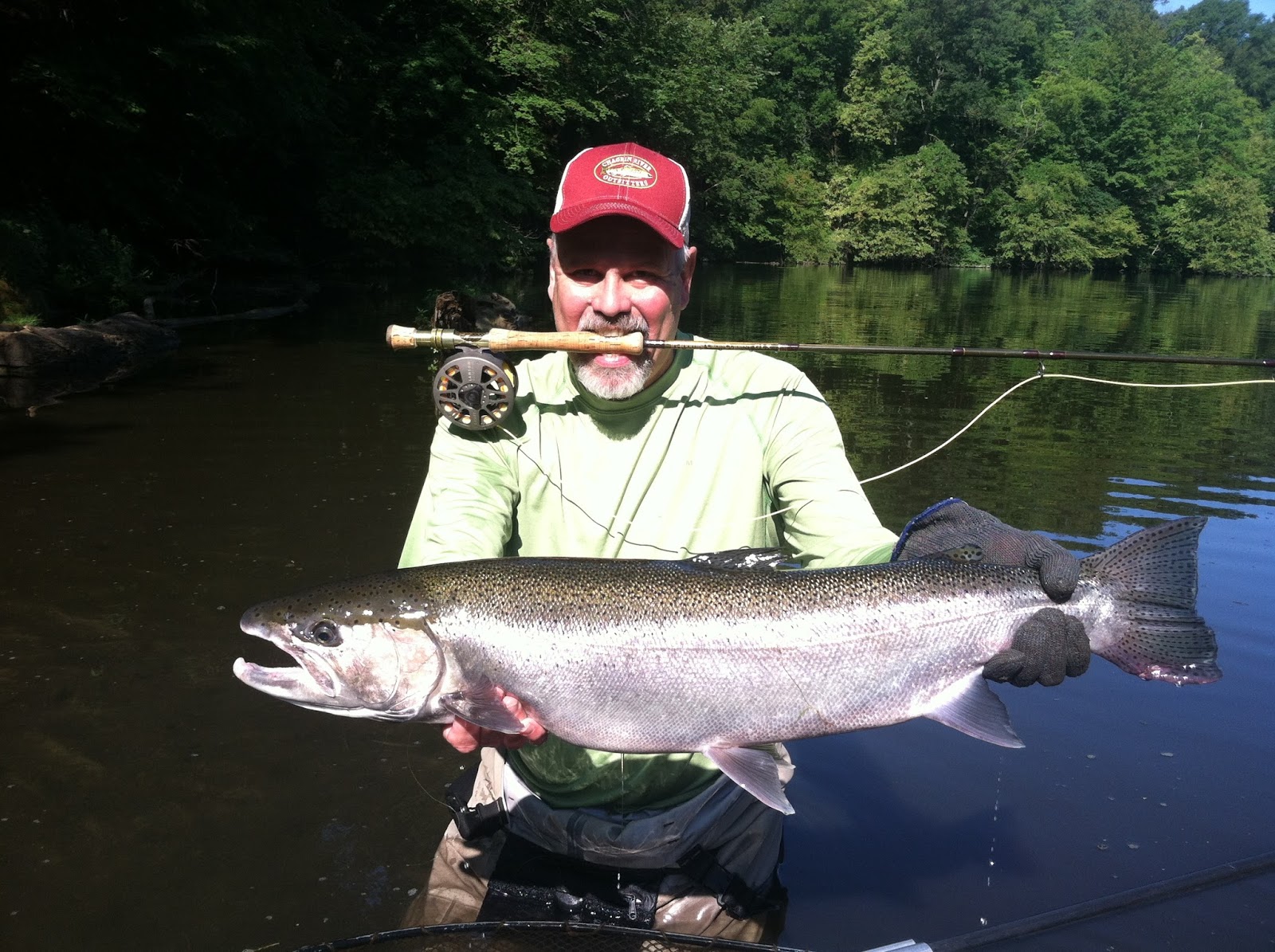 The summer Skamania steelhead Gig is starting ! ~ Matt Supinski's Gray ...