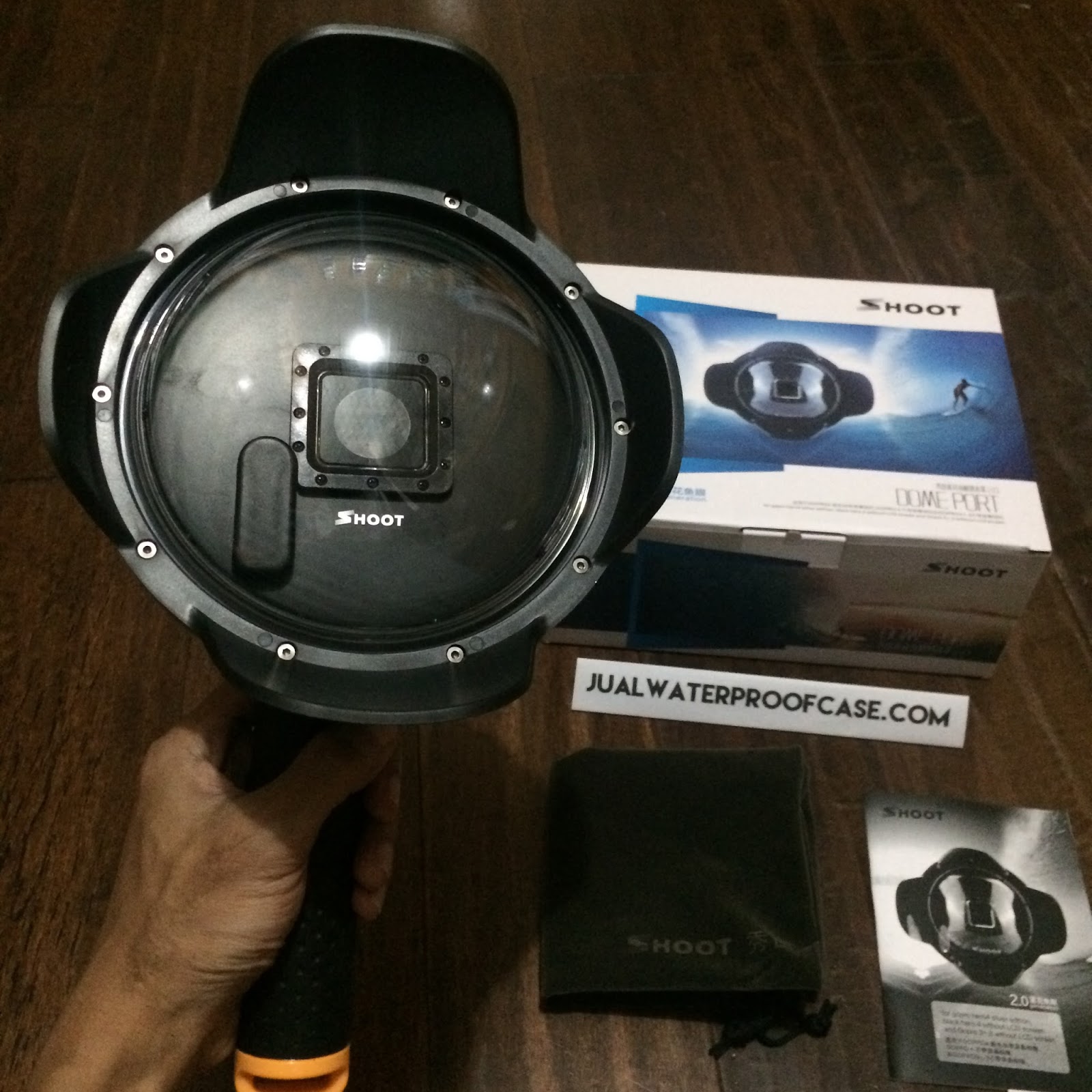 Jual Dome Port GoPro Hero 3+/4 SHOOT Original 2.0 Generation ...