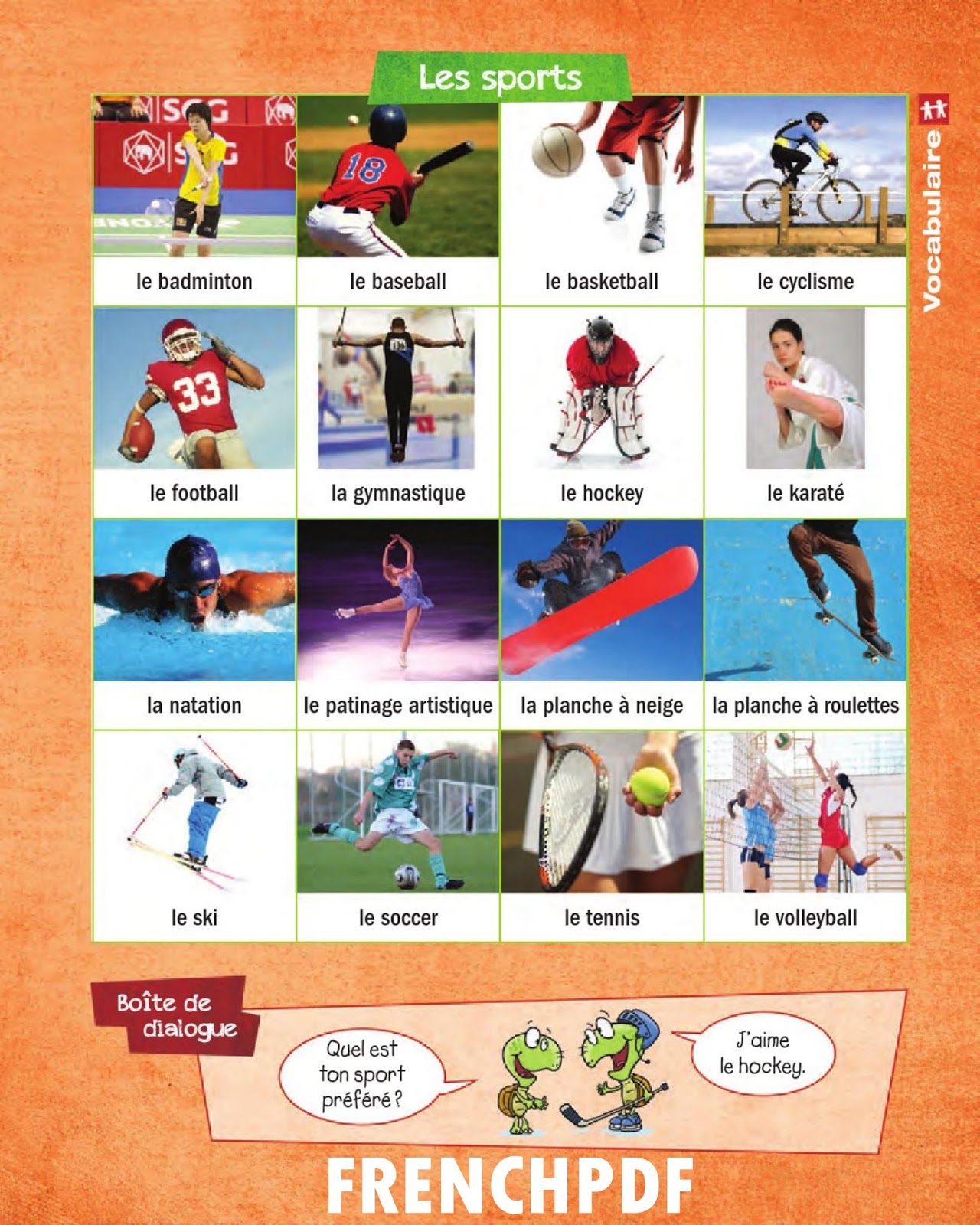 TICs en FLE: Ressources pour travailler les sports en FLE