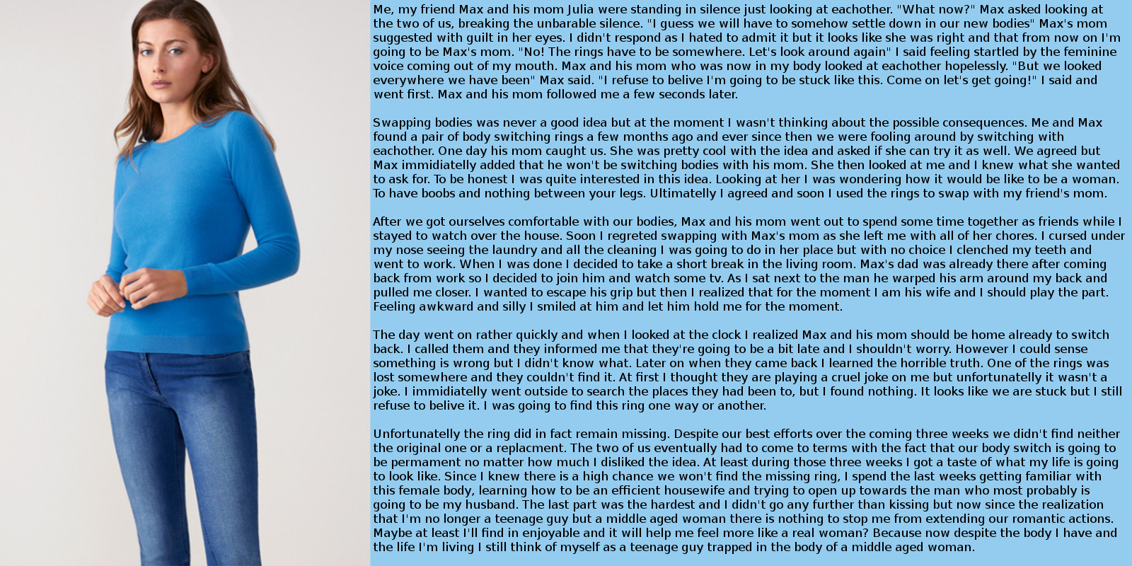 Marti's tg captions: Reckless fun